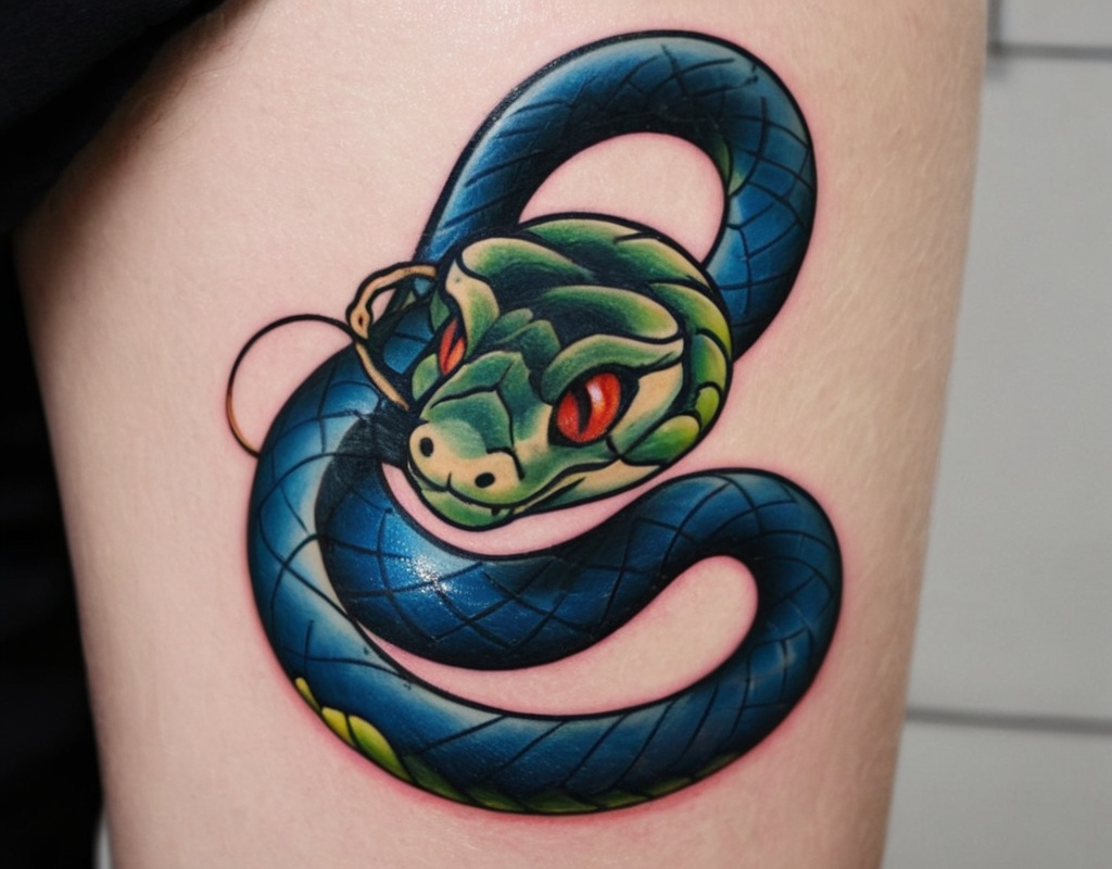 20+ Traditional Snake Tattoo Ideas You’ll Love