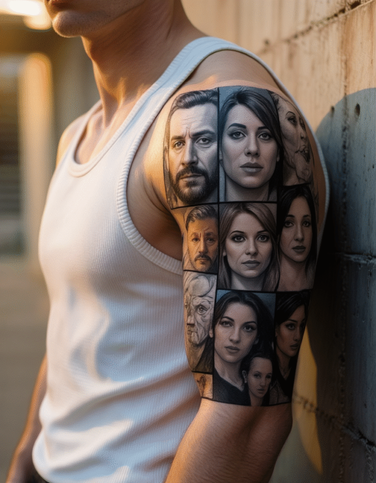 20+ Patchwork Tattoo Ideas for Men: Unique and Artistic Ink