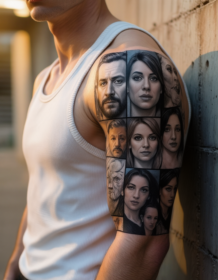 20+ Patchwork Tattoo Ideas for Men: Unique and Artistic Ink