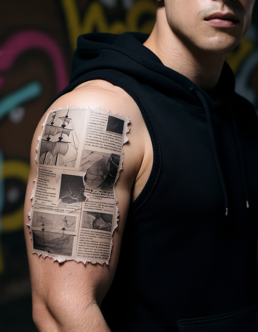 20+ Patchwork Tattoo Ideas for Men: Unique and Artistic Ink